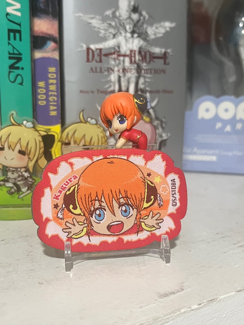 [SET] Gintama Kagura Merch set | Pin and Mini-figure for Glass Set ...