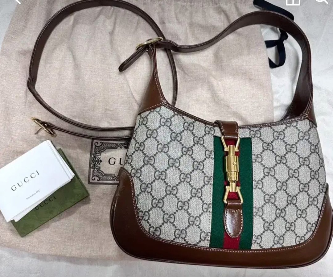 Gucci GG jackie mini (auth), Luxury, Bags & Wallets on Carousell