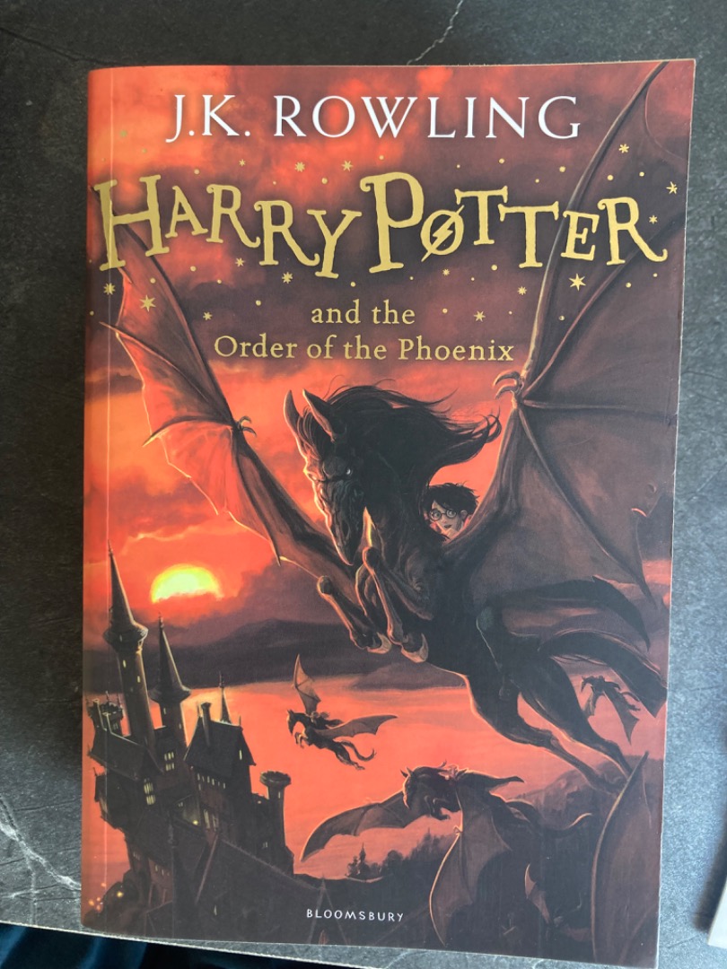 Harry Potter Part 5, Hobbies & Toys, Books & Magazines, Fiction & Non ...