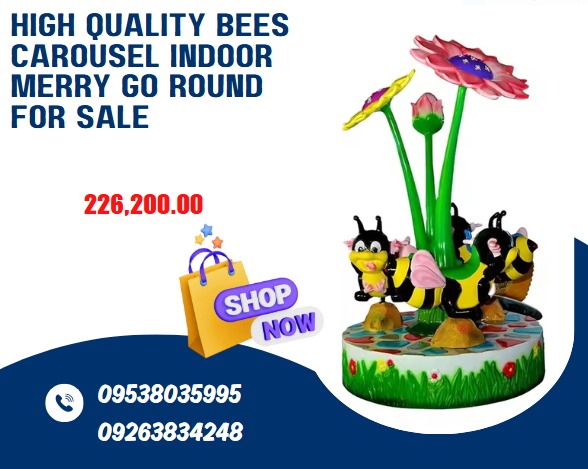 high quality bees carousel indoor merry go round for sale, Commercial ...
