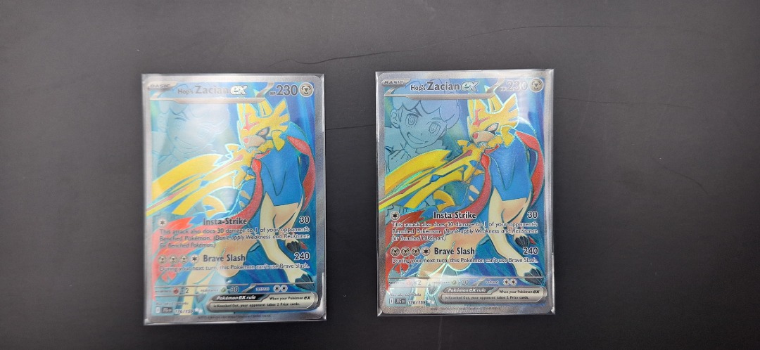 Hop's Zacian ex #176 Pokemon Journey Together, Hobbies & Toys, Toys ...
