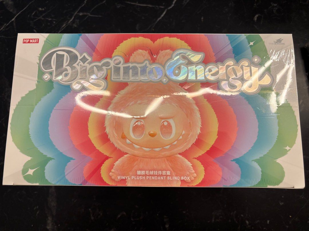 (Instock) Labubu V3 Big Into Energy Whole Set - Pop mart, Hobbies ...