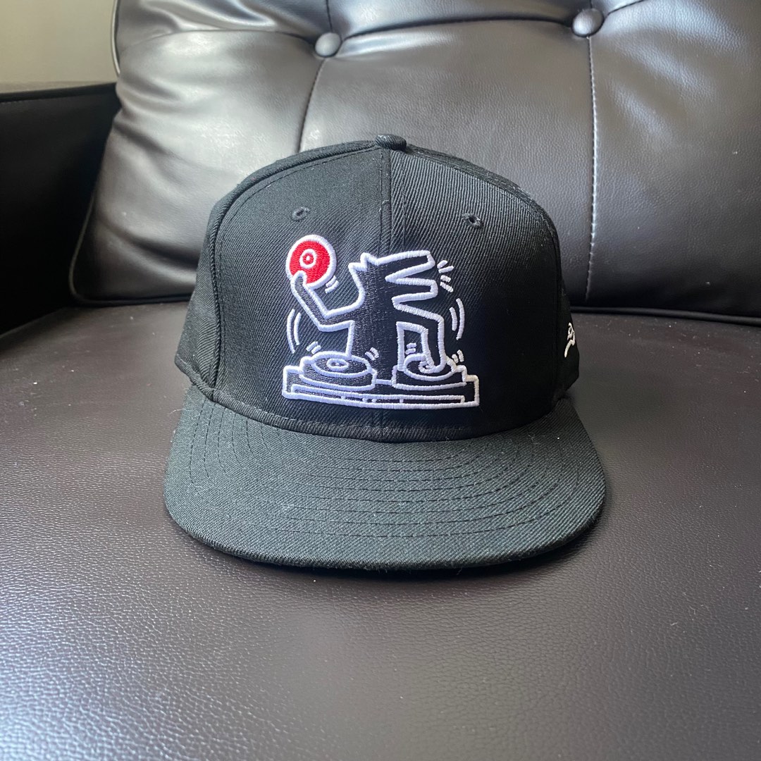 Keith Haring - New Era - DJ Fitted Hat, Men's Fashion, Watches ...