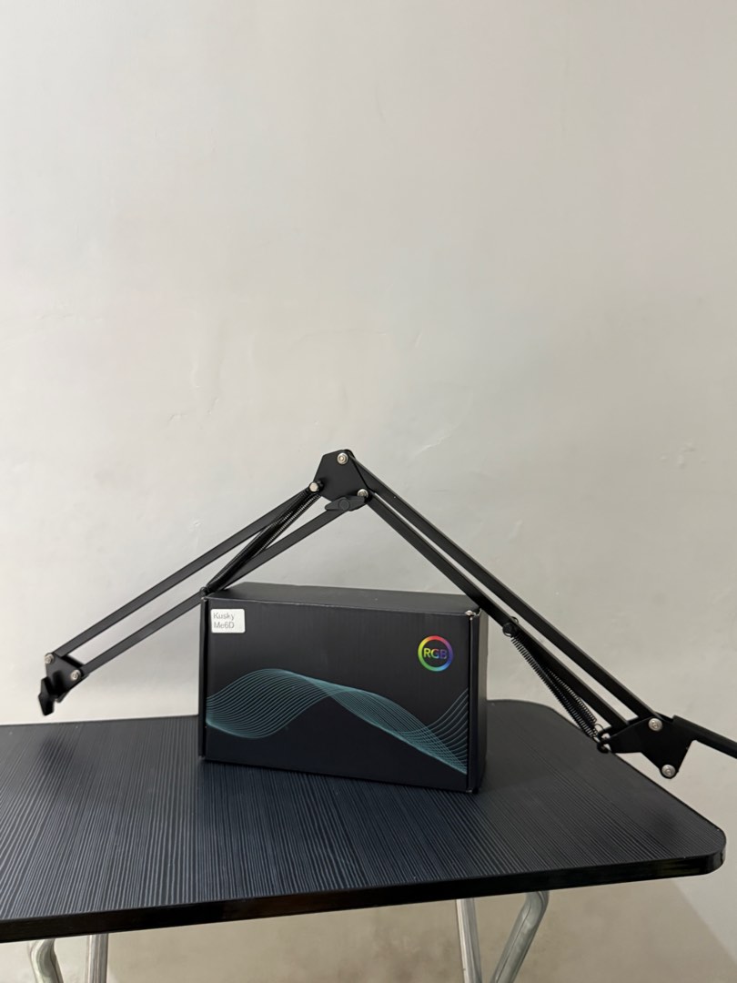Kusky Me6D RGB USB Condenser Mic full set with arm boom USB Gaming mic ...