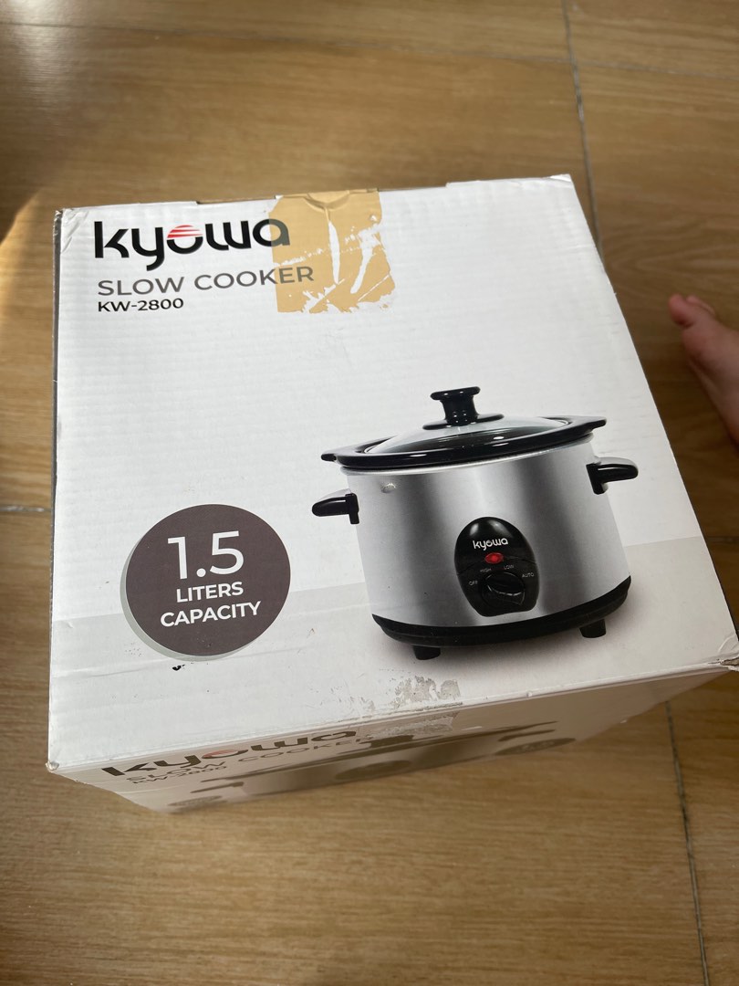 Kyowa slow cooker 1.5 liters, TV & Home Appliances, Kitchen Appliances ...