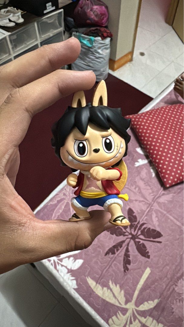 LABUBU X ONE PIECE (LUFFY), Hobbies & Toys, Toys & Games on Carousell