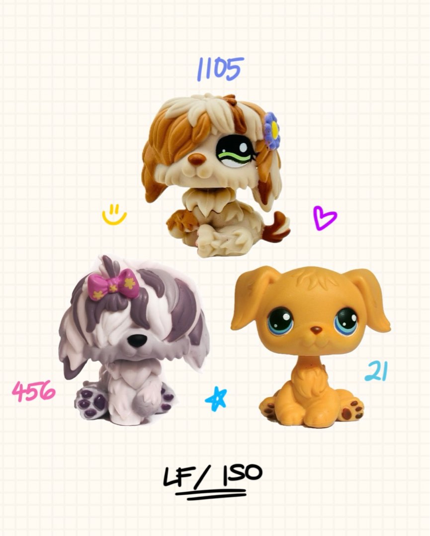 LF/ISO LPS Littlest Pet Shop Dogs, Hobbies & Toys, Toys & Games on ...