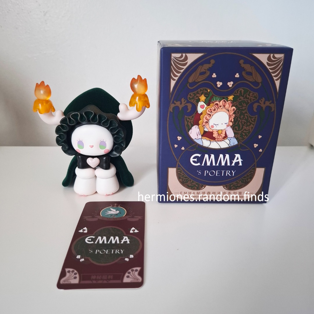 LUCKY EMMA Burn Secret Forest Poetry Party Blind Box Toy, Hobbies ...