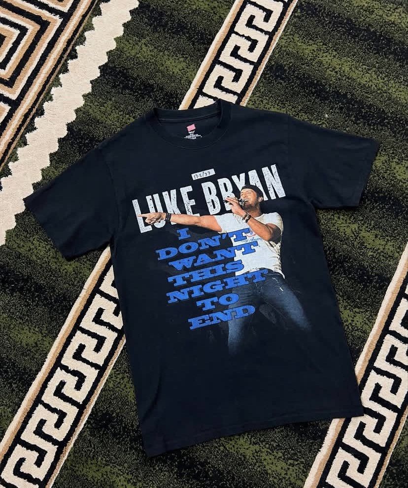 Luke Bryan Tour Singer, Men's Fashion, Tops & Sets, Tshirts & Polo ...