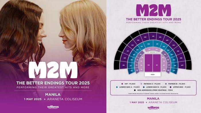 M2M live in Manila Day 1 (araneta), Tickets & Vouchers, Event Tickets ...