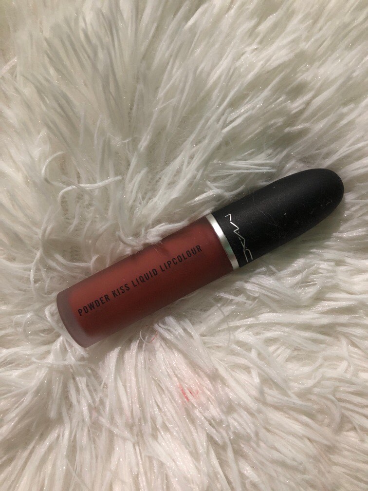 MAC Sorry Not Sorry PowderKiss Liquid Lipcolour, Beauty & Personal Care ...