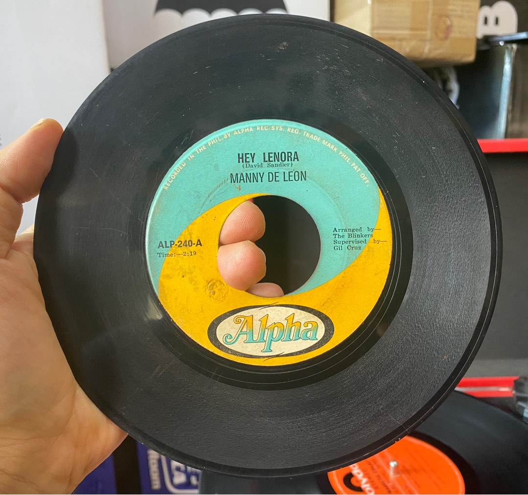 Manny De Leon - Hey Lenora / Fin De Semana - Philippines Original Music ...