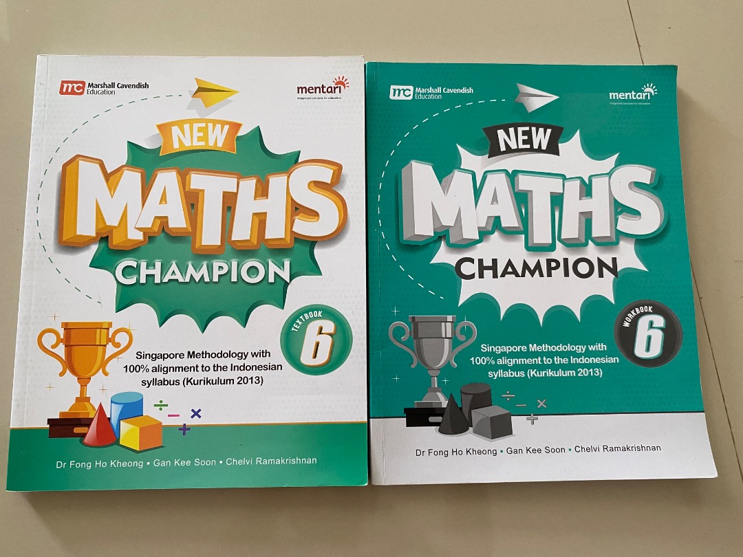 Math Champion Marshall Cavendish - mentari, Buku & Alat Tulis, Buku ...