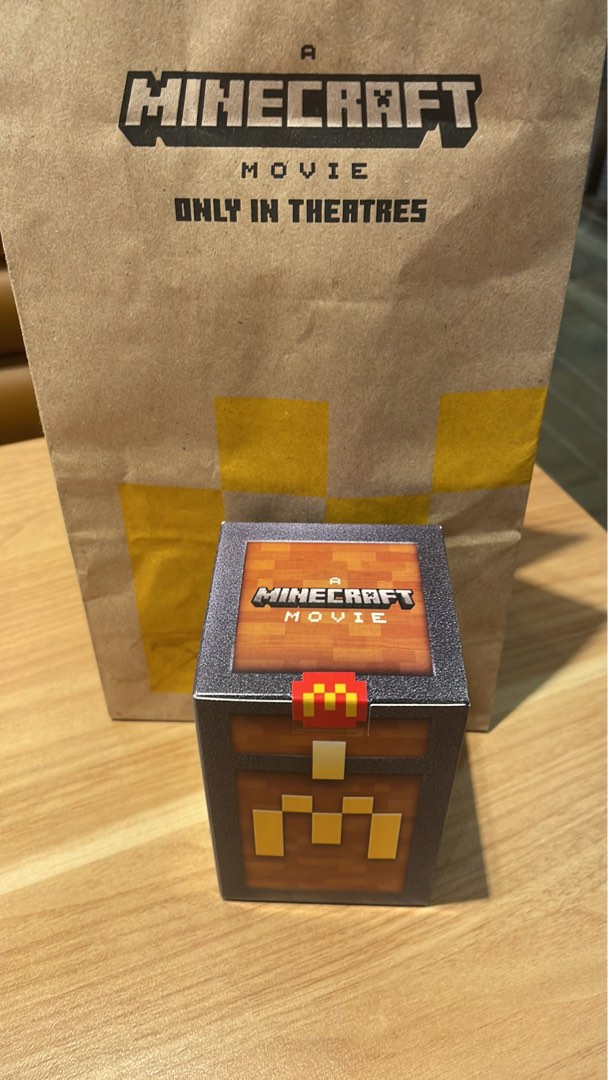 Minecraft x Mcdo birdie, Hobbies & Toys, Toys & Games on Carousell