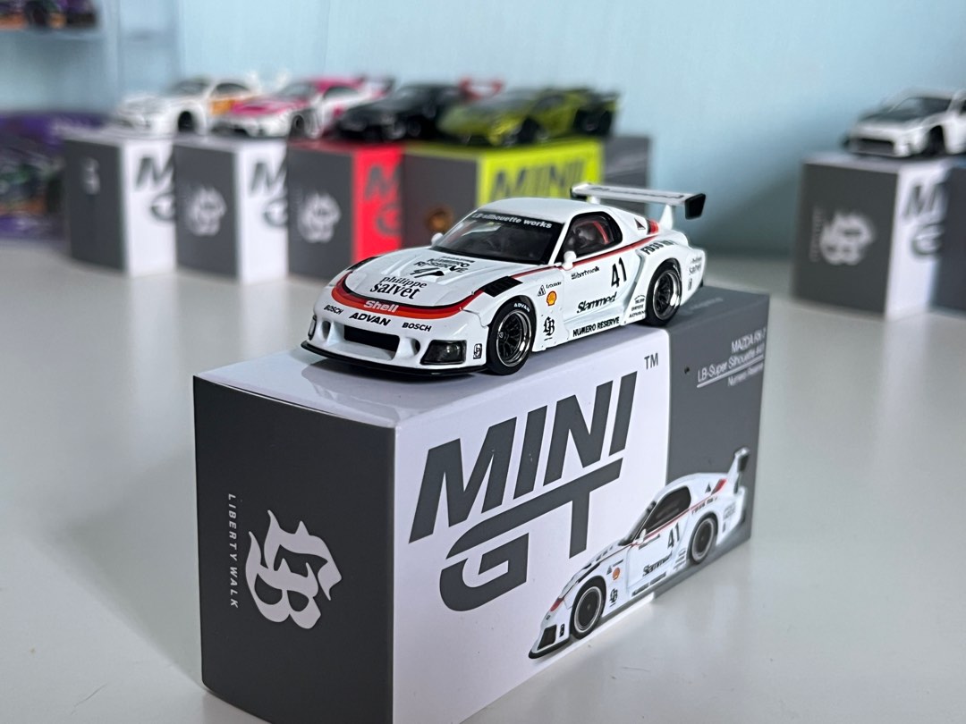 mini gt RX7 LBWK, Hobbies & Toys, Toys & Games on Carousell