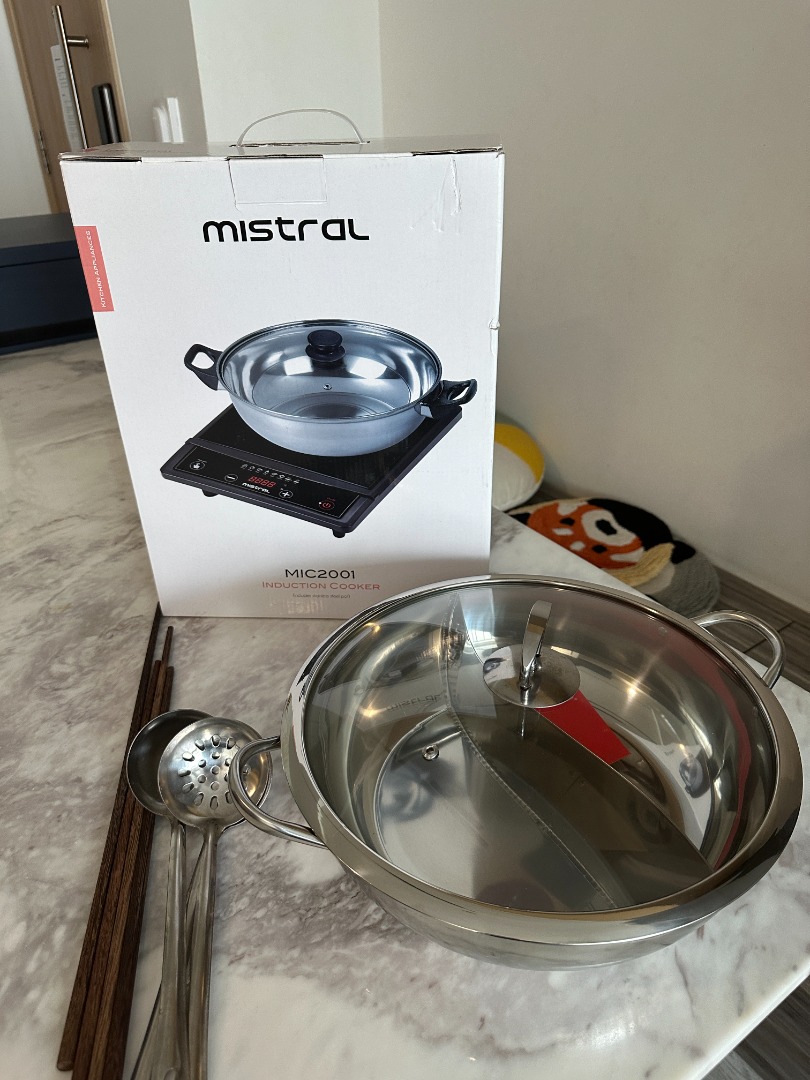 Mistral Induction Cooker and new hot pot., TV & Home Appliances ...