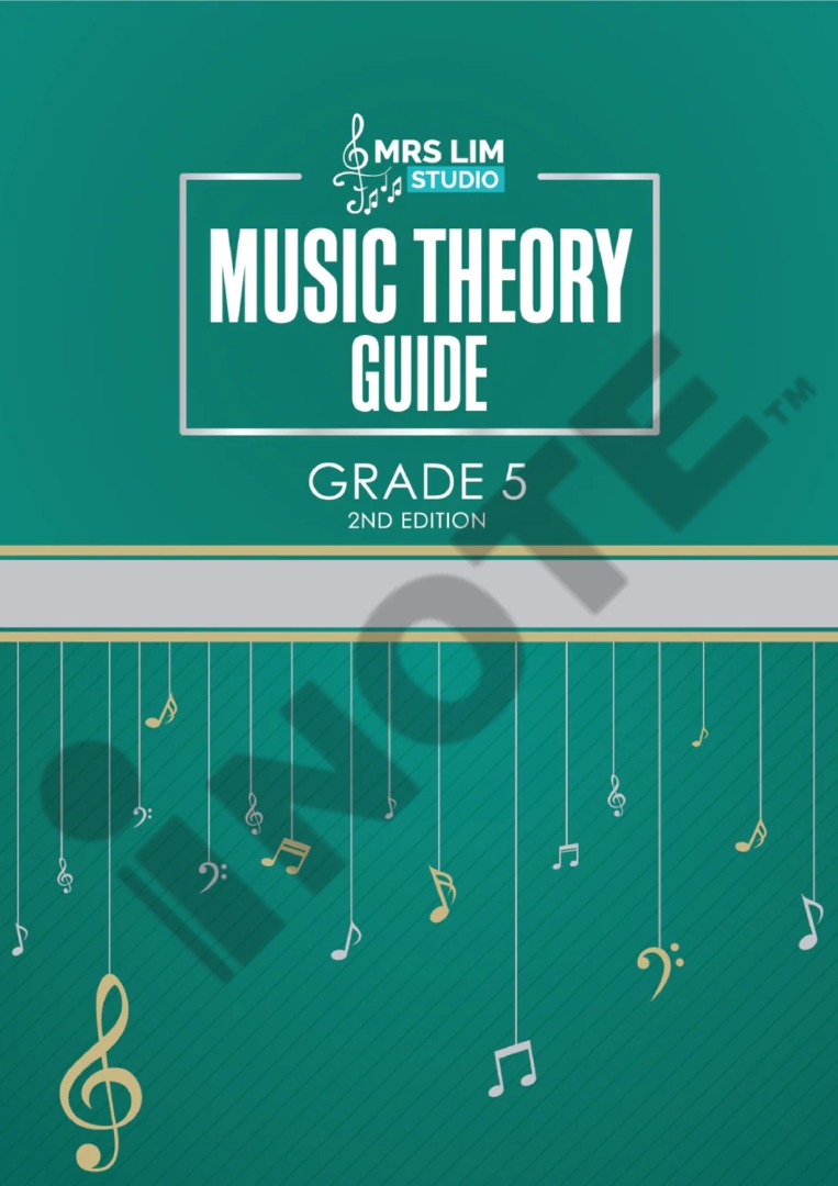 Mrs Lim Studio Music Theory Guide Grade 5, Hobbies & Toys, Music & Media, Music Scores on Carousell
