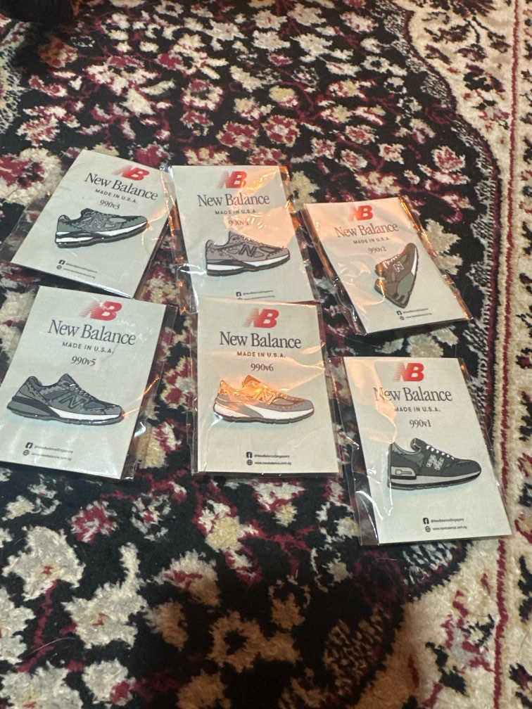 New Balance Pins, Hobbies & Toys, Stationery & Craft, Handmade Craft on ...