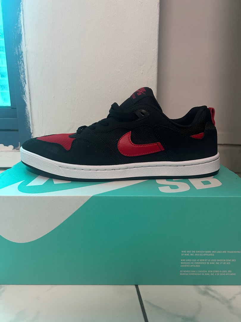 Nike SB Alleyoop ( University Red-Black), Men's Fashion, Footwear ...