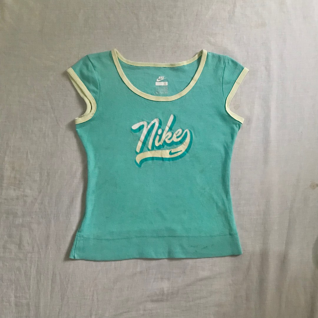 NIKE TURQUOISE BLUE TOP, Women's Fashion, Tops, Sleeveless on Carousell