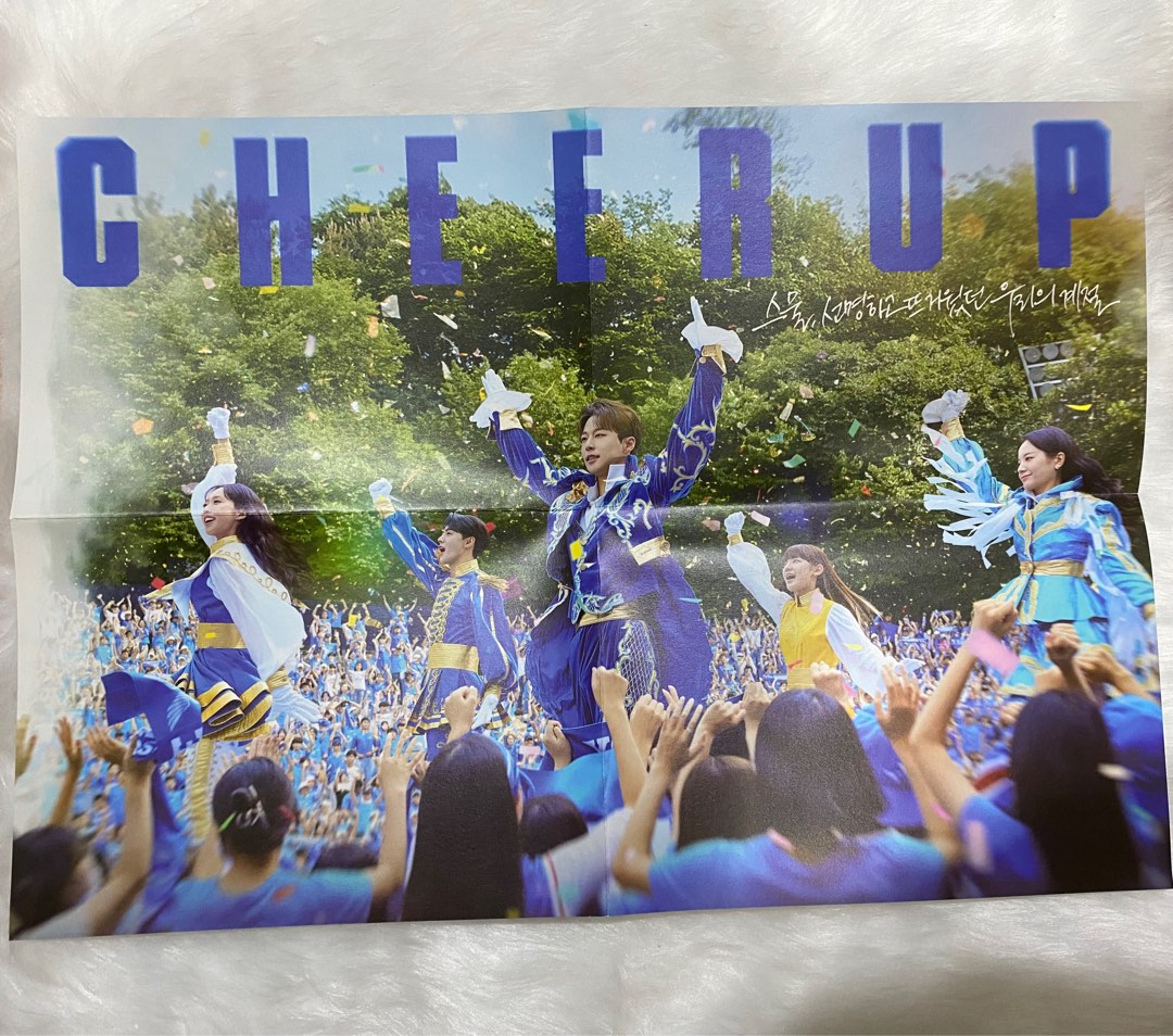 Official Cheer Up Poster Cheer Up Album Poster, Hobbies & Toys ...