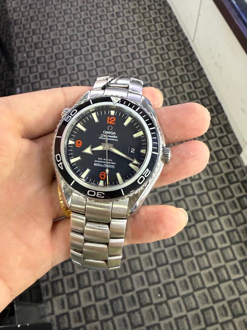 OMEGA SEAMASTER PLANET OCEAN SWISS MADE AUTOMATIC DIVERS 600M 22005100, Men's Fashion, Watches ...