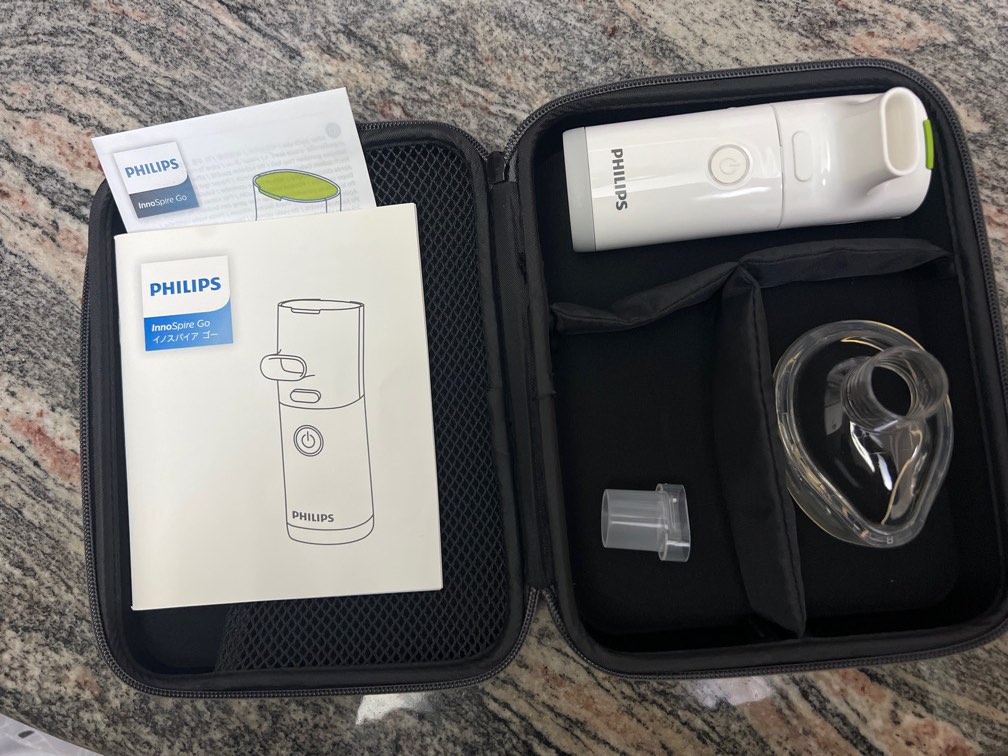 Philips - Innospire Go nebulizer, Health & Nutrition, Medical Supplies ...