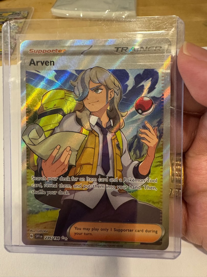 Pokemon Arven Trainer, Hobbies & Toys, Toys & Games on Carousell