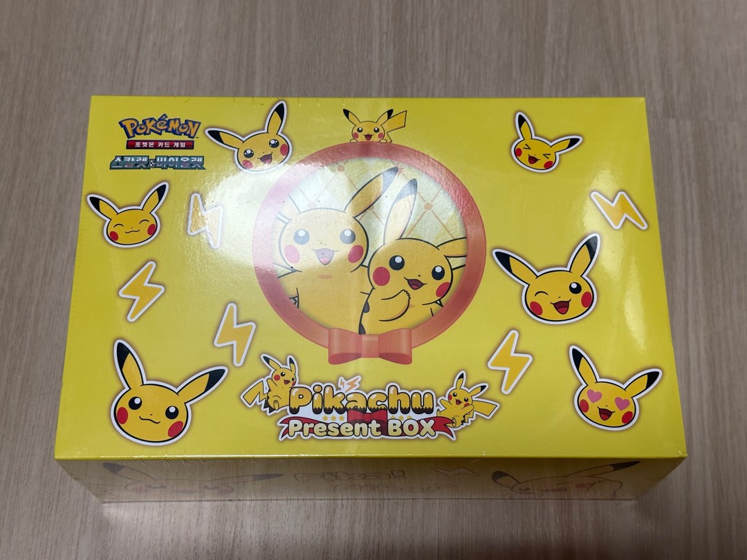 Pokemon Korean Pikachu Present Box, Hobbies & Toys, Toys & Games on ...