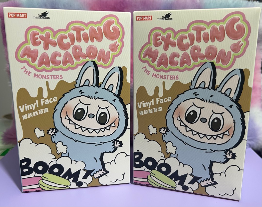Pop Mart Labubu Exciting Macaron v1 Blind Box, Hobbies & Toys, Toys ...