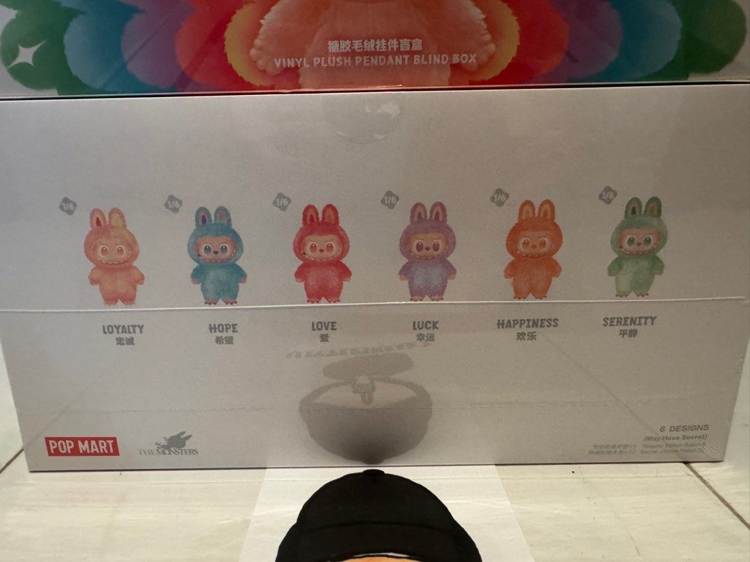 Popmart The Monsters Labubu Big Into Energy Series Vinyl Plush Pendant ...