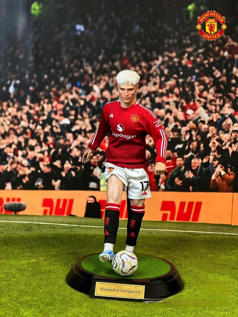 Preorder 1/6 Scale Football Soccer Action Figure Man utd Jersey ...