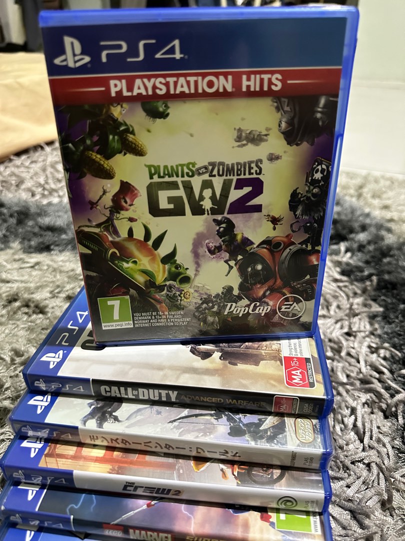 PS4 Disc Plants vs Zombies PVZ GW2, Video Gaming, Video Games ...