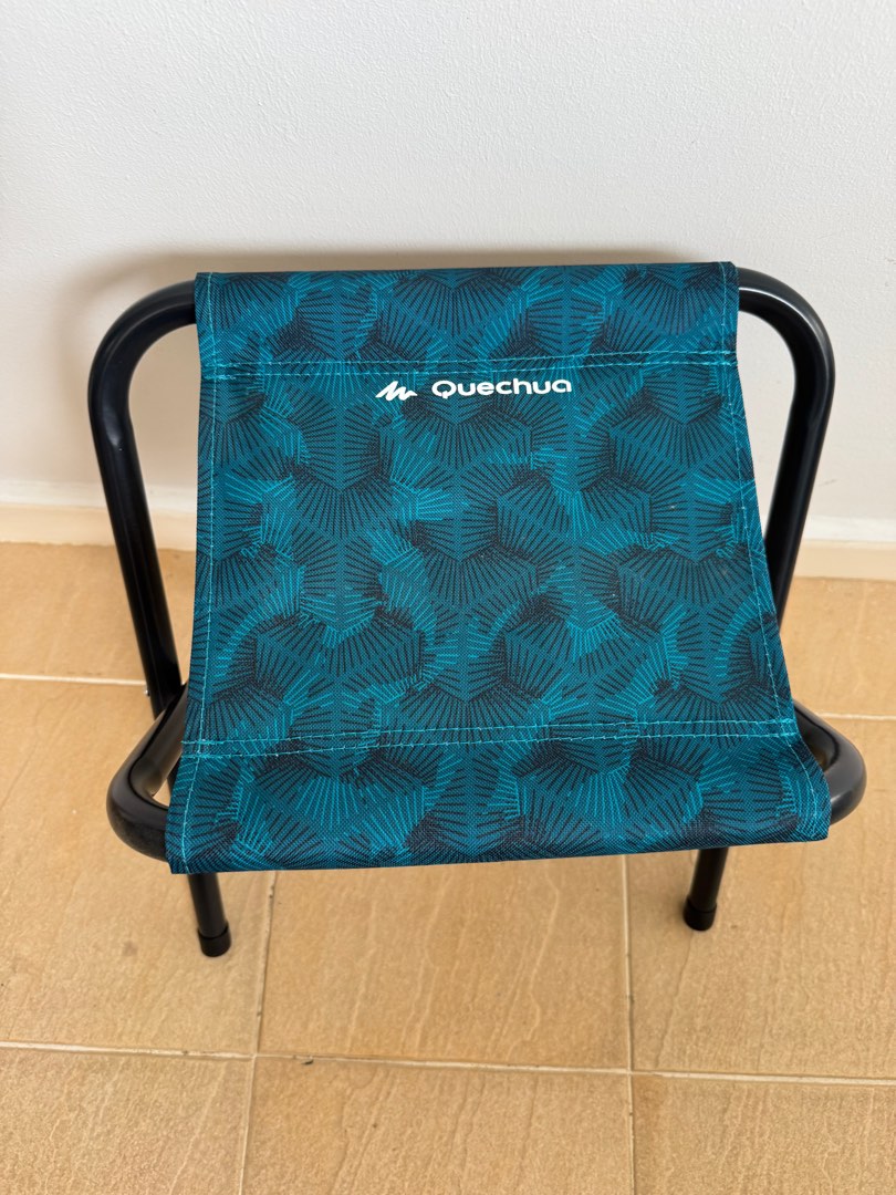 Quechua folding camping stool seat, Furniture & Home Living, Furniture ...