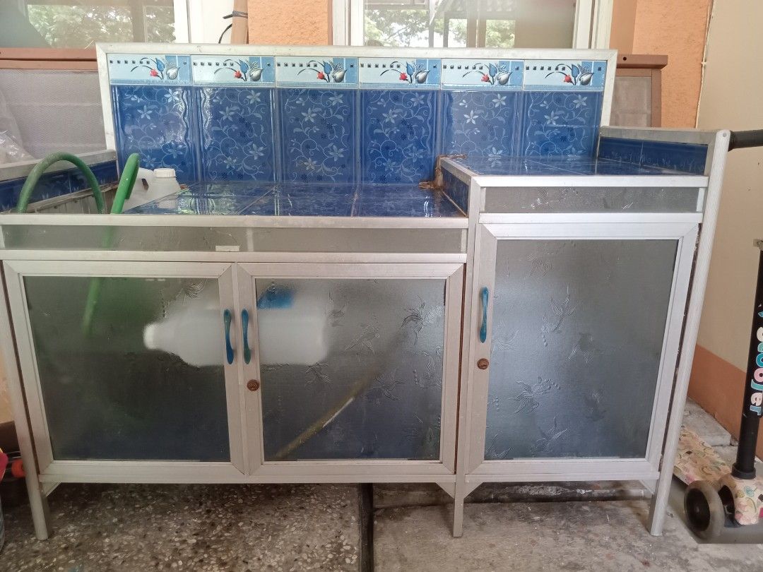 Rak Dapur Meja Kompor Aluminium, Perabotan Rumah di Carousell