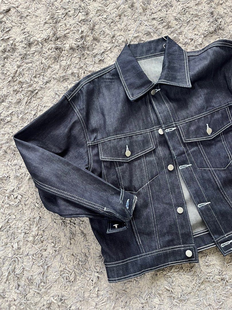 RAW DENIM BOXY JACKET, Men's Fashion, Coats, Jackets and Outerwear on ...