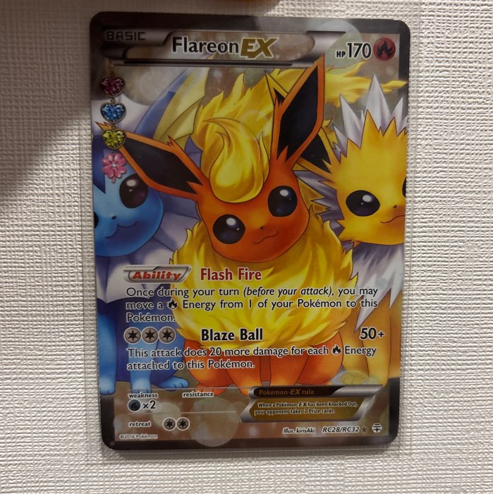 Pokemon cards flareon generations xy radiant collection RC28 pokekyun ...