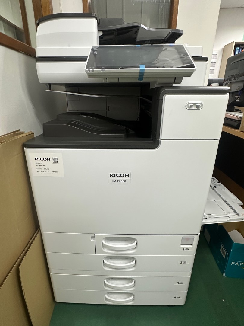 Ricoh photocopy & scanner machine, Computers & Tech, Printers, Scanners ...