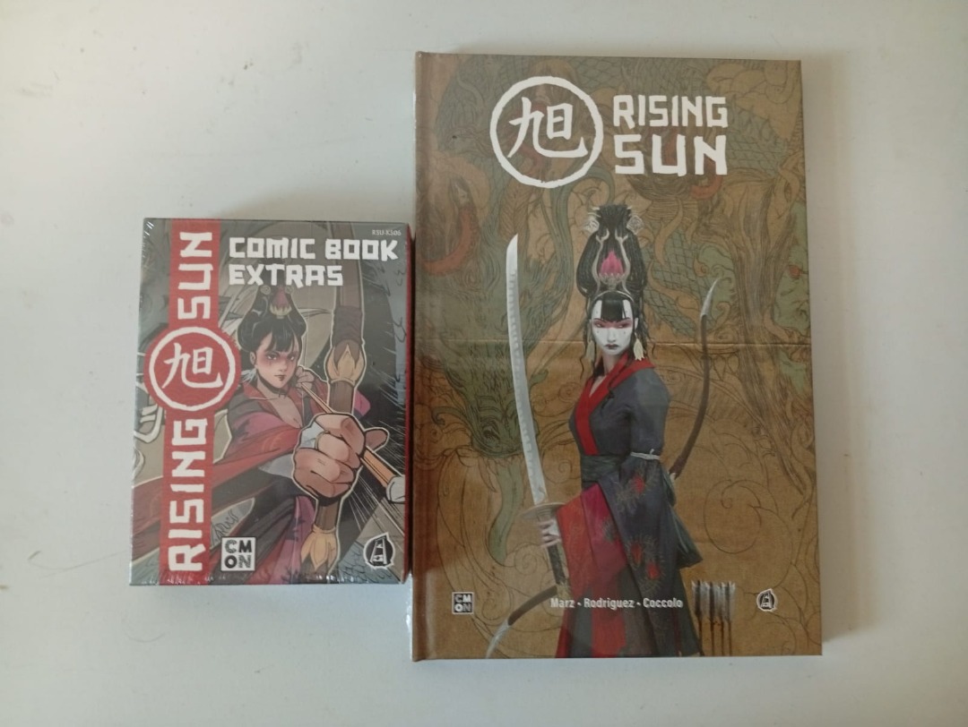 Rising Sun Comic Vol 1 CMON Promo, Hobbies & Toys, Toys & Games on ...