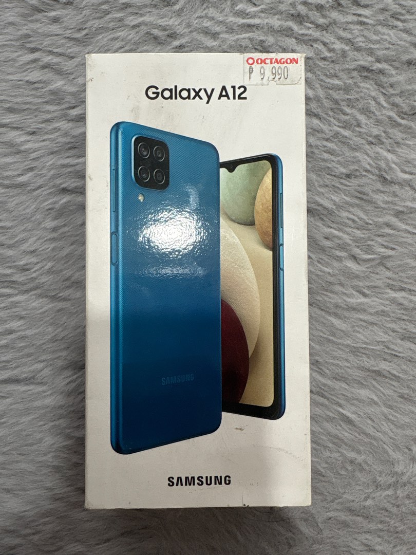 Samsung Galaxy A12 Blue, Mobile Phones & Gadgets, Mobile Phones ...