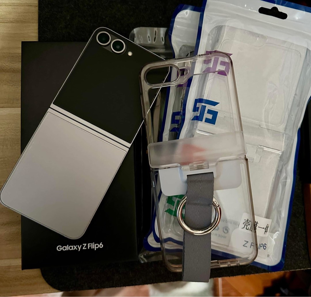 Samsung Galaxy Z Flip 6 silver shadow 512gb, Mobile Phones & Gadgets ...