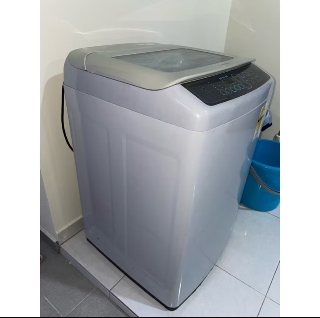 SAMSUNG Top Load Washer Diamond Drum 7.0kg Grey Mesin Basuh/ Washing ...