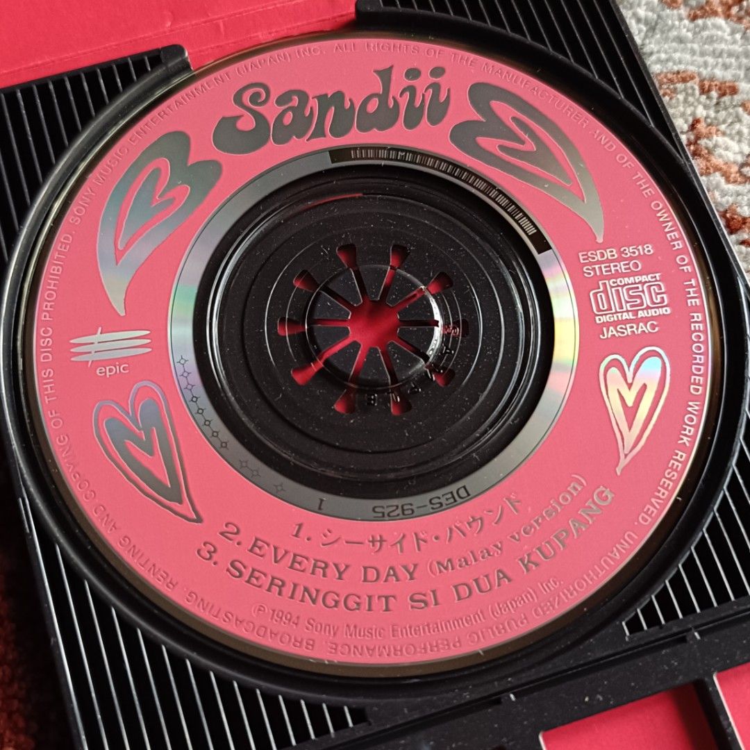 Sandii - Seaside Bound (Japan Mini CD Single) / Everyday (Malay Version ...