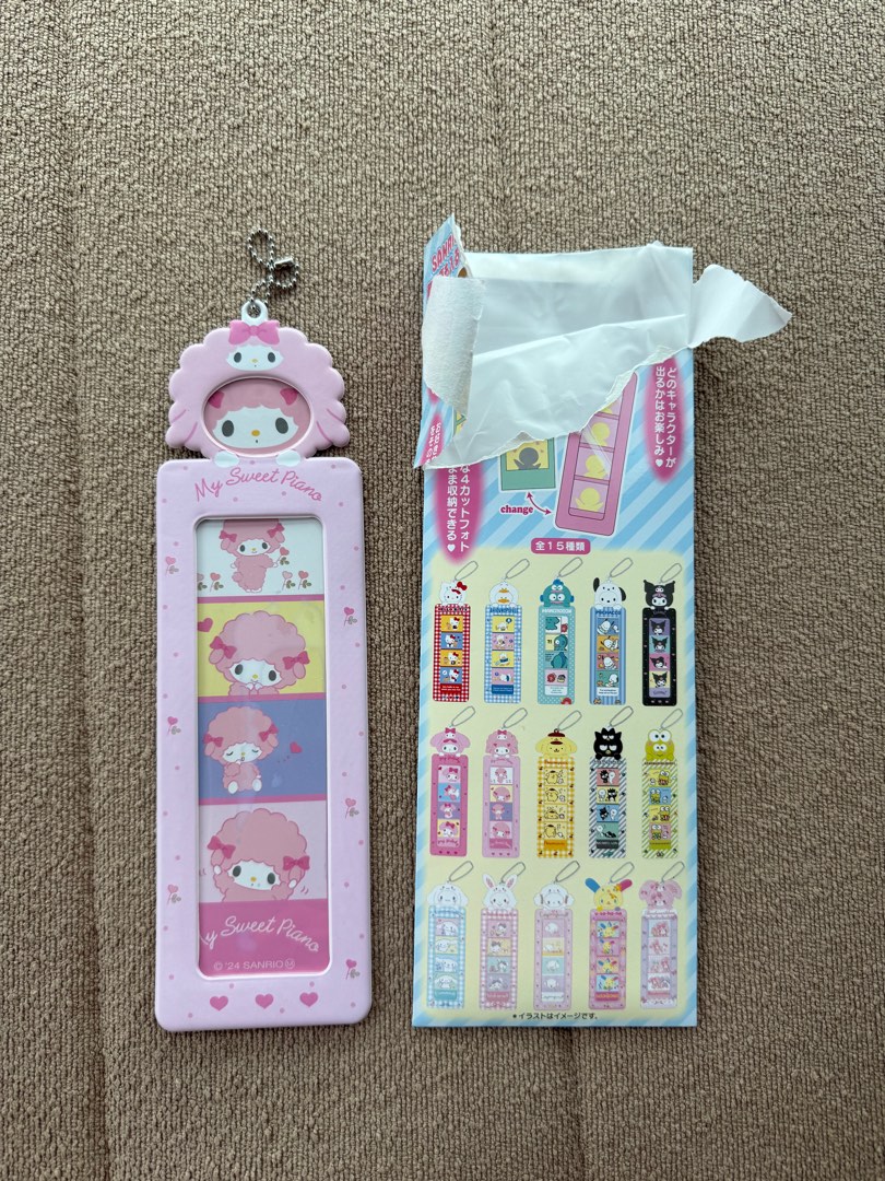 Sanrio My Sweet Piano photostrip, Hobbies & Toys, Stationery & Craft ...