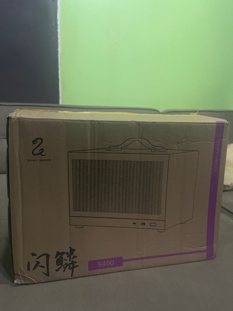Shiny Snake S400 ITX PC Case, Computers & Tech, Parts & Accessories ...