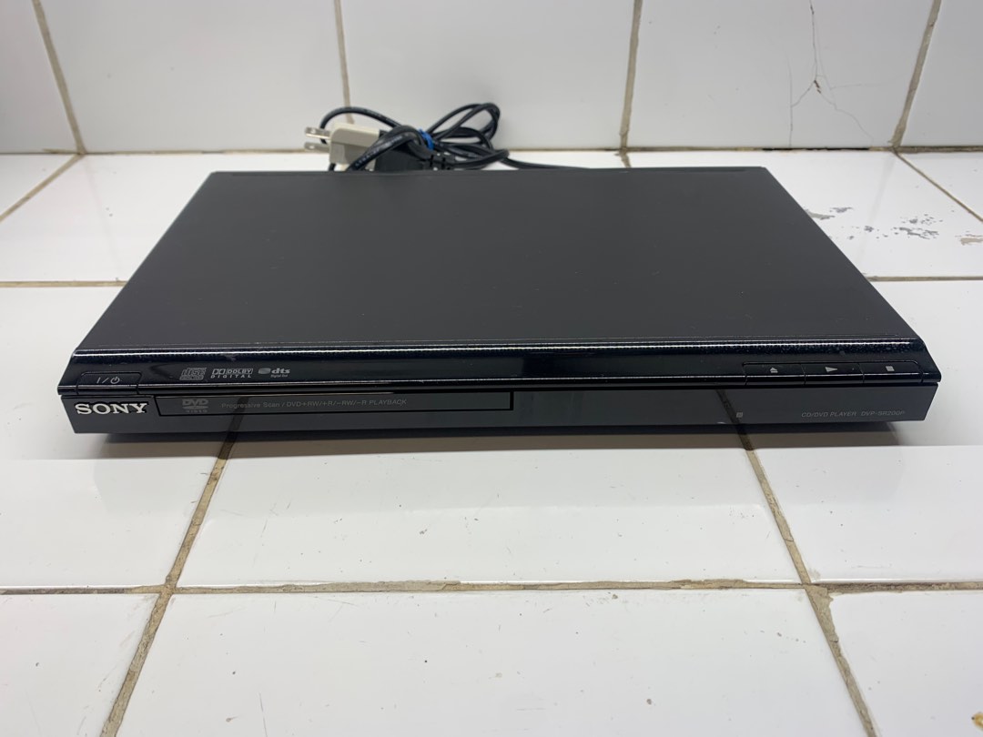 Sony DVD Video Player CD/DVD Model DVP-SR200P, TV & Home Appliances, TV ...