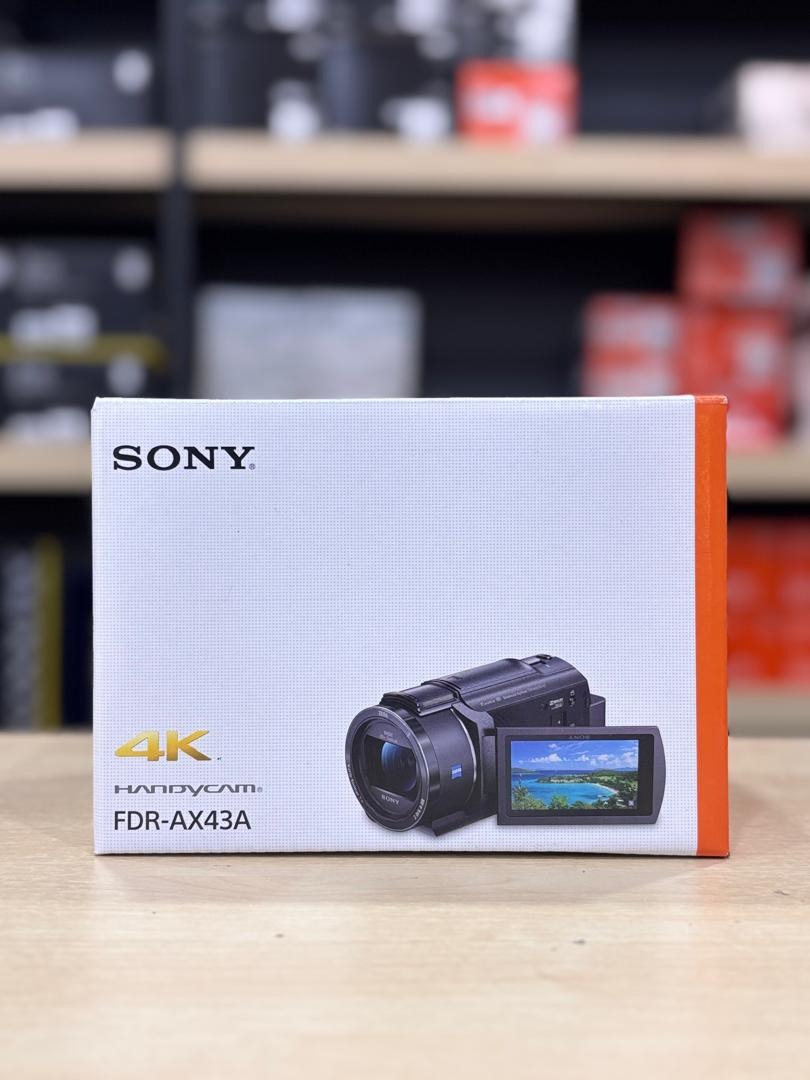 Sony FDR-AX43A / AX43 A UHD 4K Black Handycam Camcorder, Photography ...
