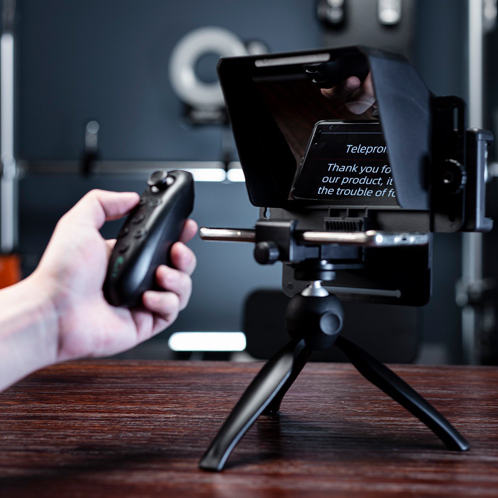 Teleprompter with remote for Smartphone/Camera, Photography ...