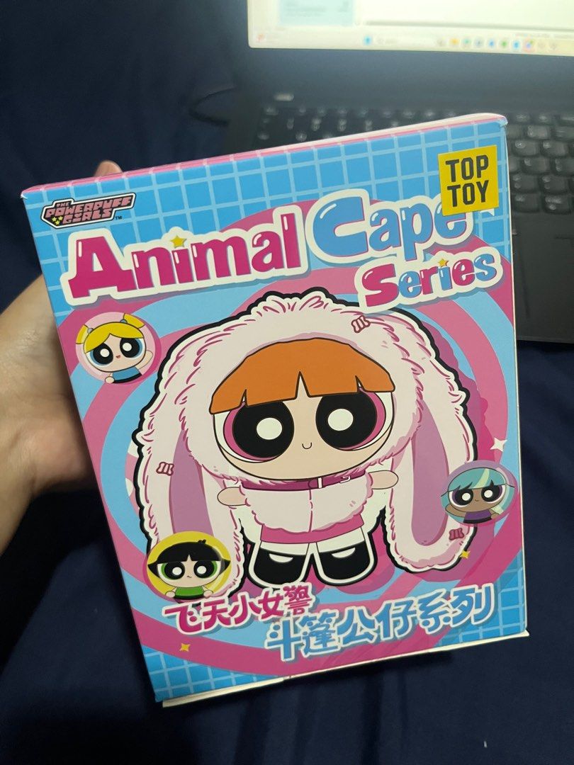 Toptoy The Powerpuff Girls: Animal Cape Series (Bubbles), Hobbies ...