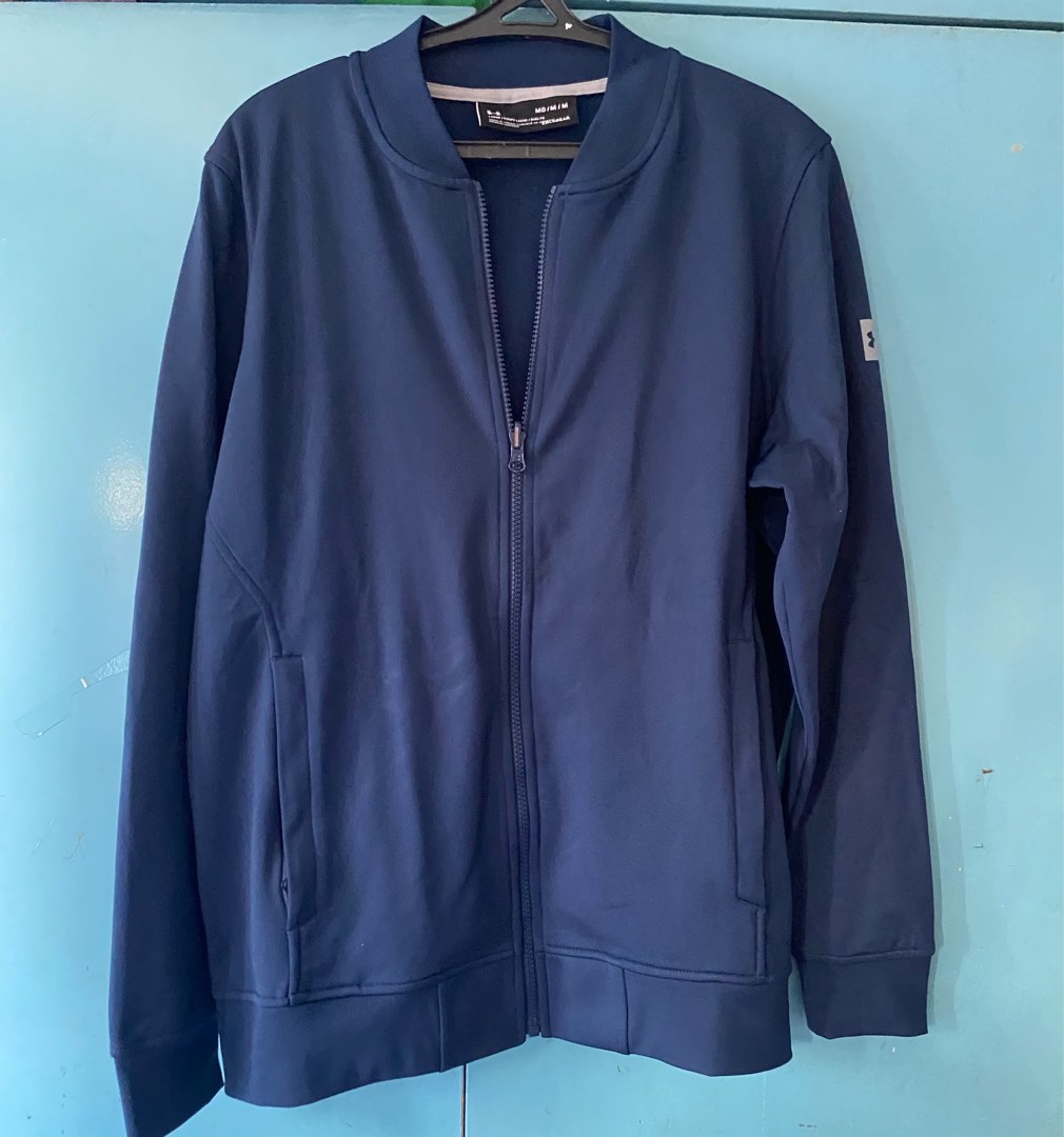 UNDER ARMOUR MEN"/ Navy blur tracksuit, Men's Fashion, Activewear on ...